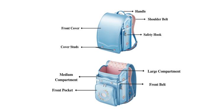 Navy Blue Randoseru ランドセル